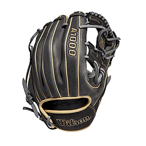 Wilson 2022 A1000 1786 11.5" Infield Baseball Glove - Grey/Blonde/Black, Right Hand Throw