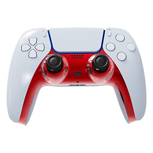 Yuxinkang DIY Replacement Decorative Trim Shell For Controller, Controller Face Plates Replacement For PS5, Chrome Clip Shell For PS5 Controller, Plates Cover For PS5 Controller