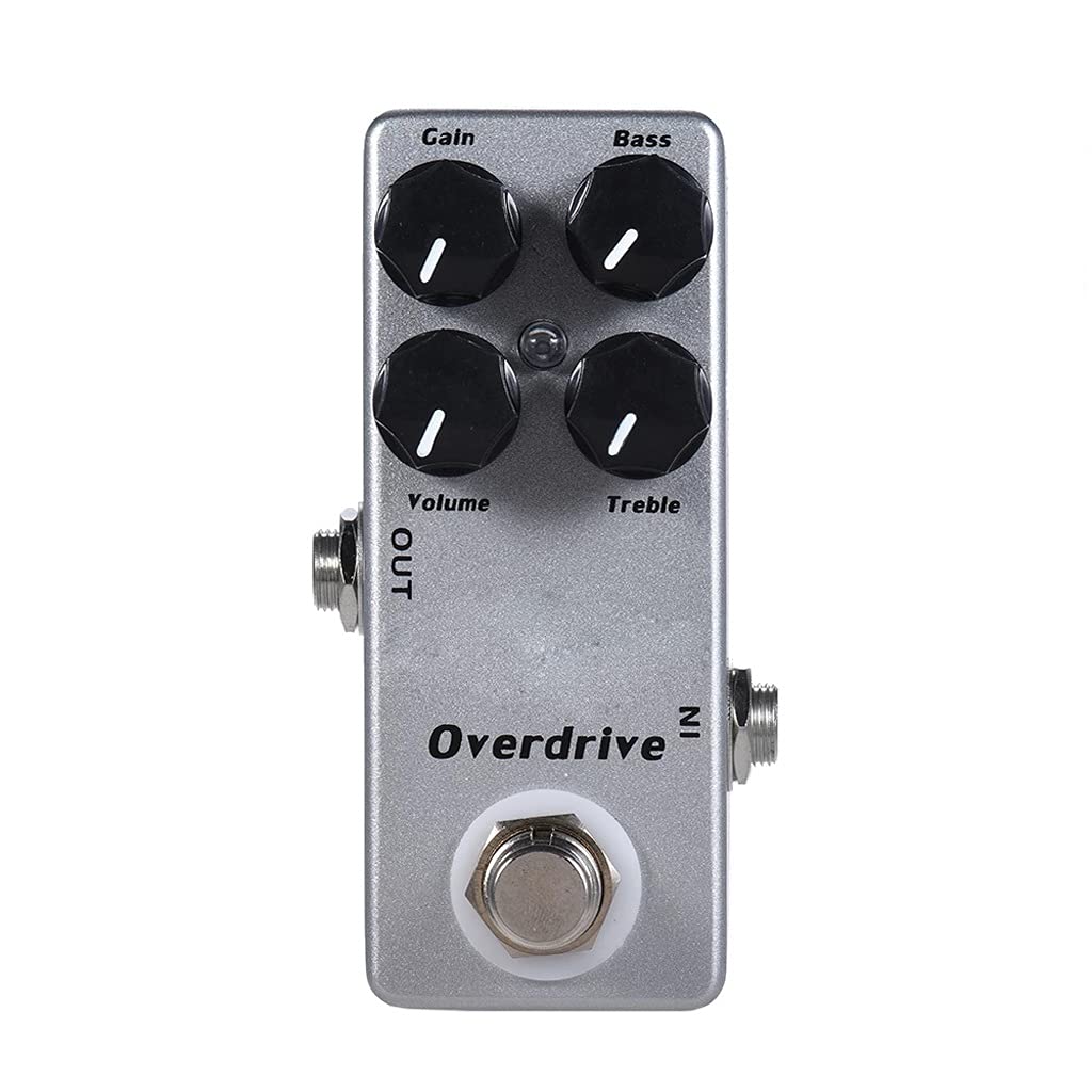 ZYZMH Electric Guitar Overdrive Guitar Effect Pedal Full Metal Shell True Bypass Guitar Pedal Guitar Accessories