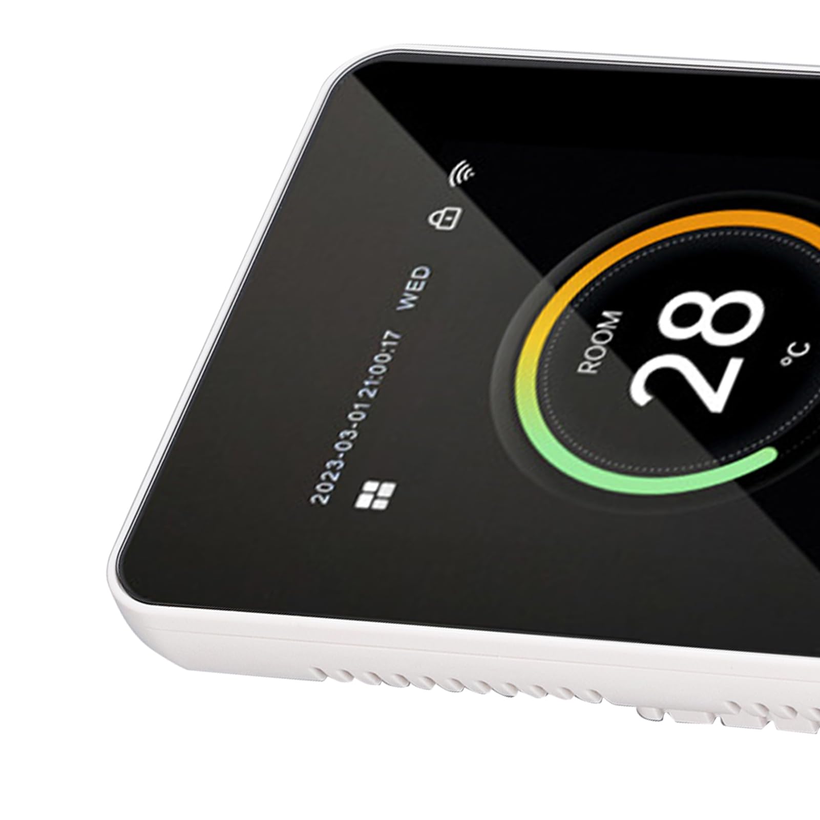 Smart WiFi Thermostat, 100‑250VAC Prevent Freezing App Control Smart WiFi Thermostat with Screws for Floor Heating (3A)