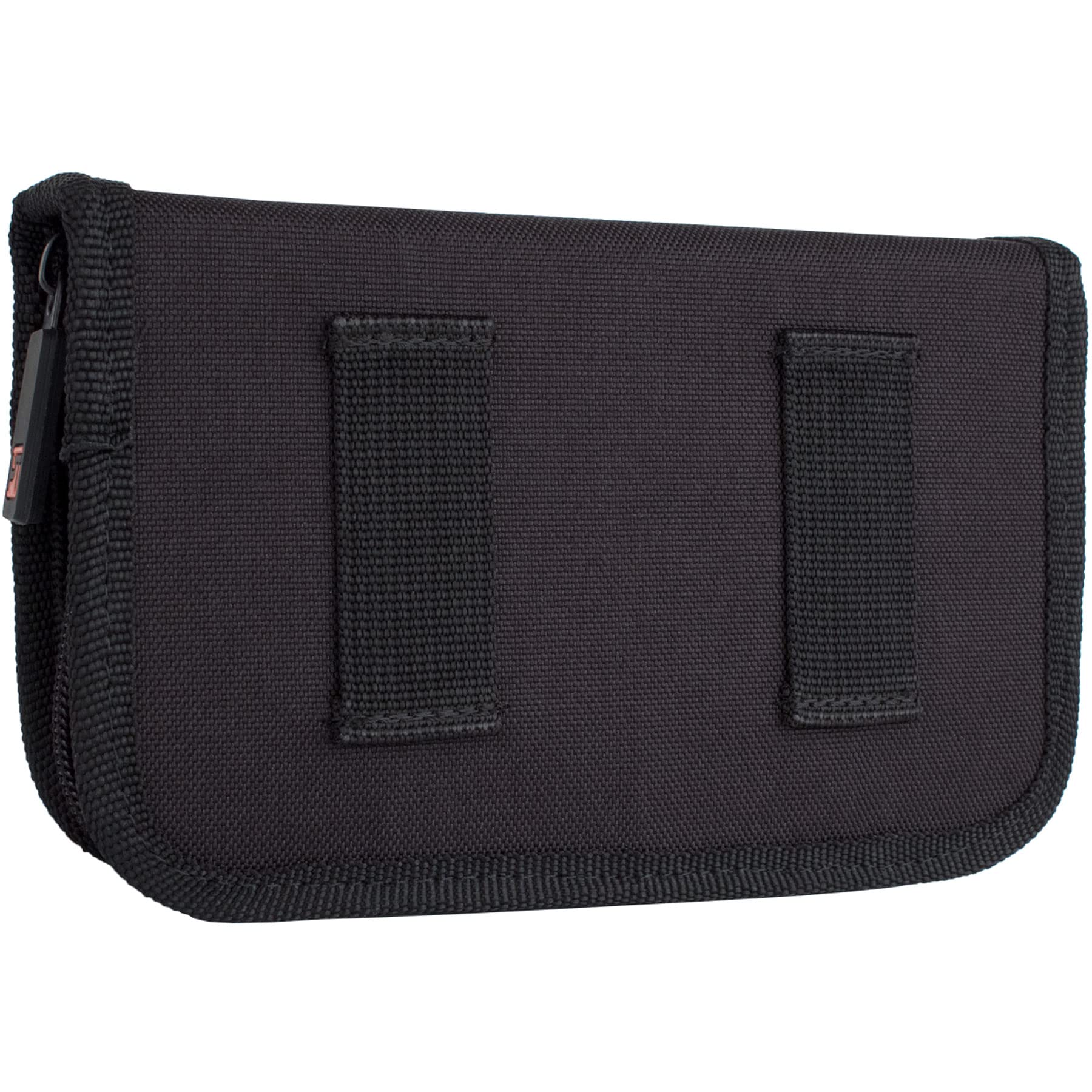 Protec Trumpet/Small Brass Multiple (4-Piece) Nylon Mouthpiece Pouch with Zipper Closure, Model A221ZIP,Black