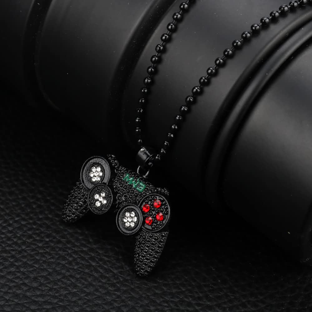 ZZ ZINFANDEL Game Controller Necklaces, Matching Necklace for Couples, Best Friend Necklace, Friendship Necklace (Colourful)