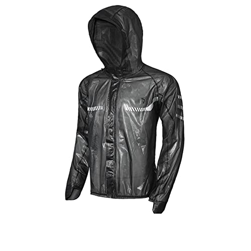SETEXI Raincoats, Cycling Raincoat Waterproof and Windproof Raincoat Reflective Mountain Road Bike Cycling Jacket Pants Set