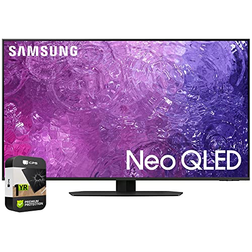 SAMSUNG QN50QN90CAFXZA 50 Inch Neo QLED 4K Smart TV 2023 Bundle with 1 YR CPS Enhanced Protection Pack