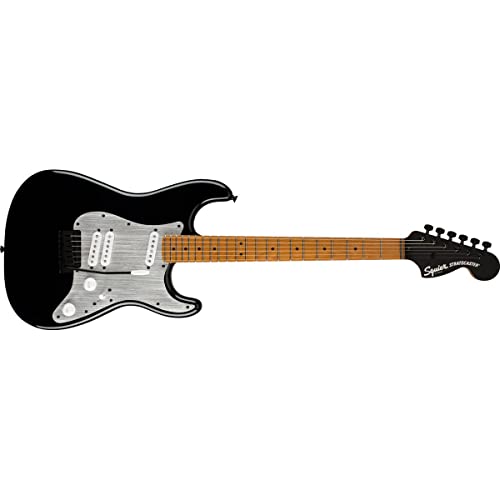 Squier Contemporary Special Stratocaster Electric Guitar, Black, Roasted Maple Fingerboard