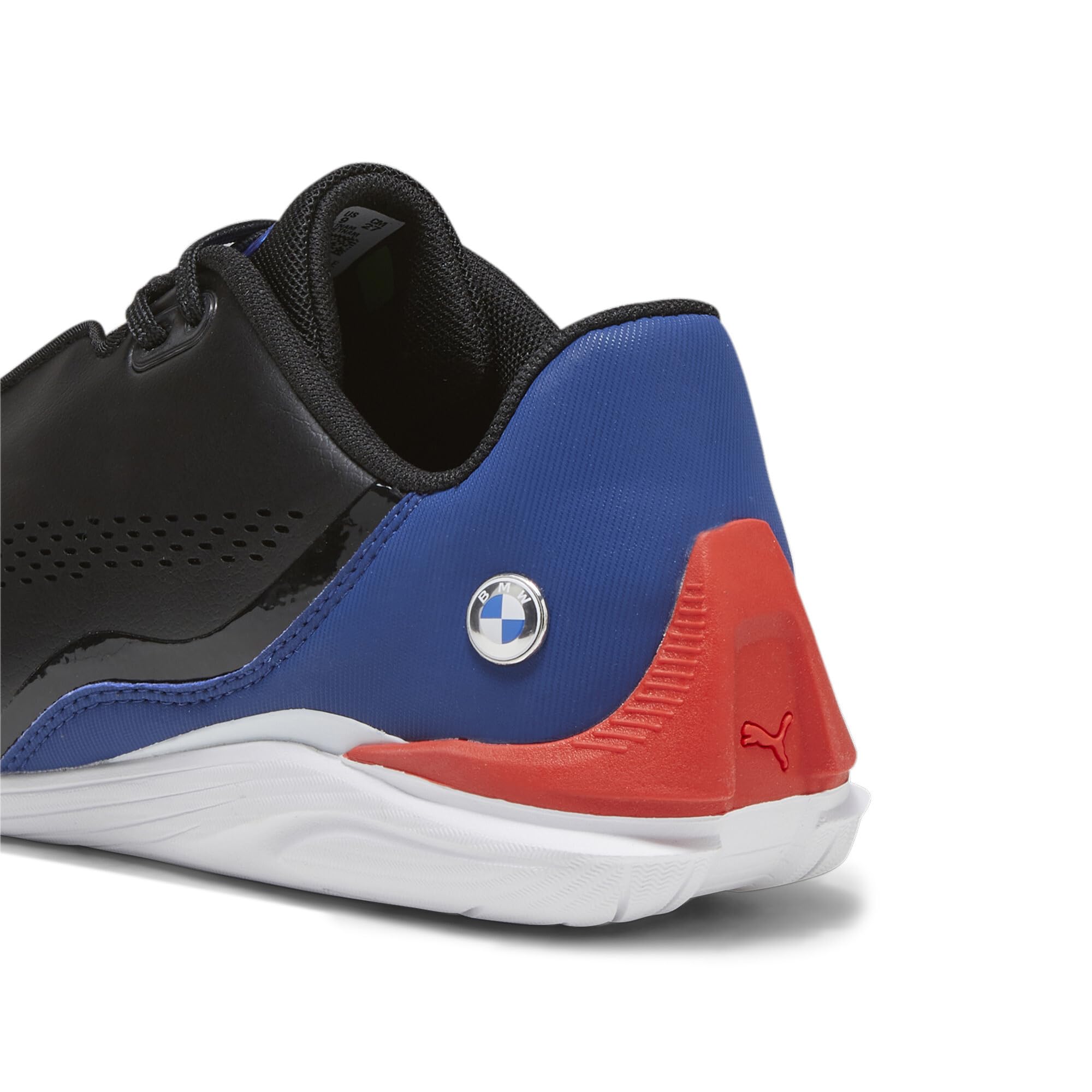 PUMA Men's BMW M MOTORSPORT DRIFT CAT DECIMA Sneaker, PUMA Black-Pro Blue, 9.5
