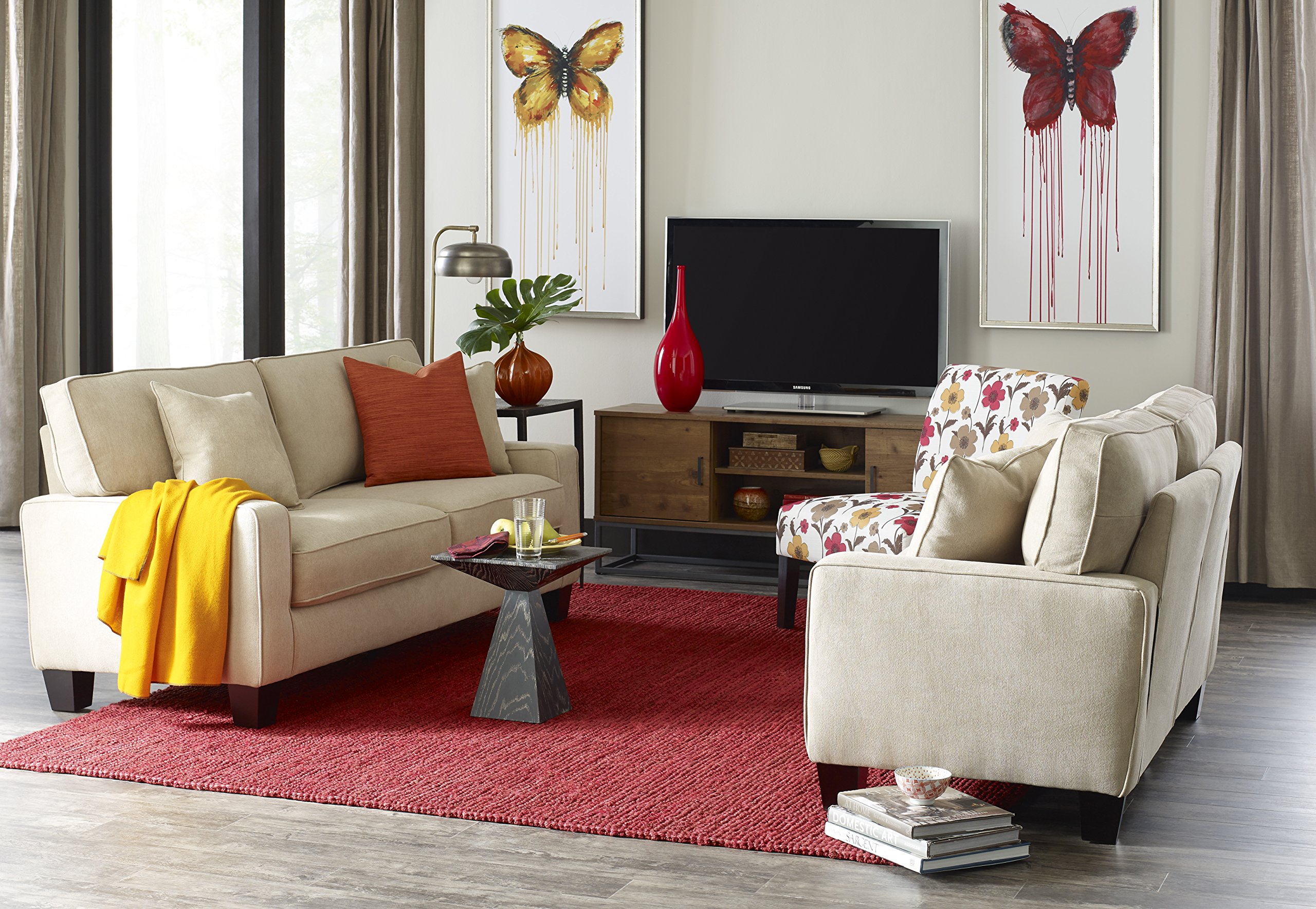 Serta Palisades Sofa, 73", Sand