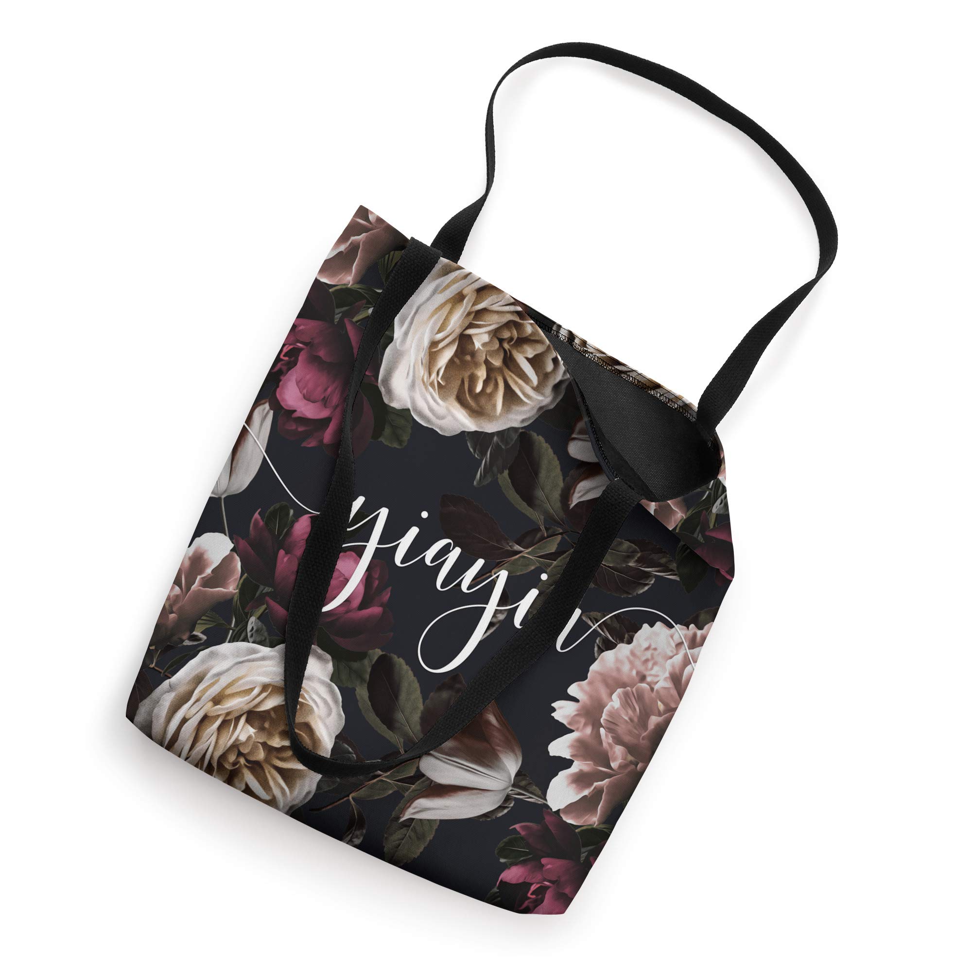 Yiayia - Cute Floral Mother's Day Gifts for Grandma Tote Bag