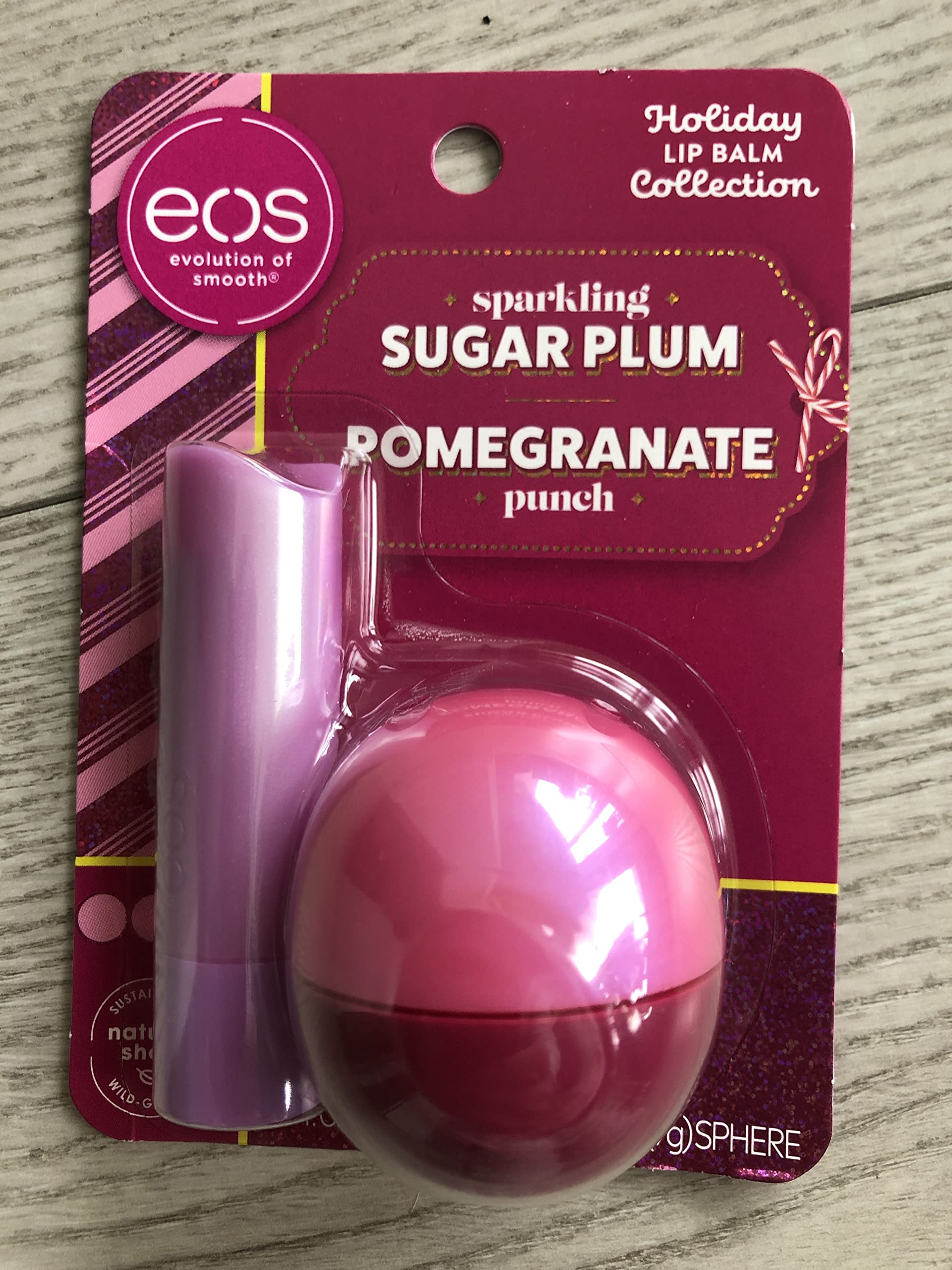 Sparkling Sugar Plum & Pomegranate Punch 2-Pack Lip Balm