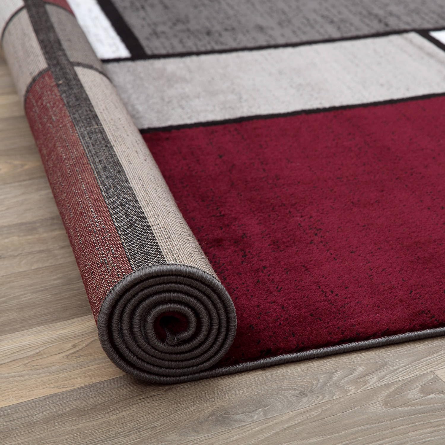 Rugshop Contemporary Modern Boxes Area Rug 7' 10" X 10' 2" Yellow