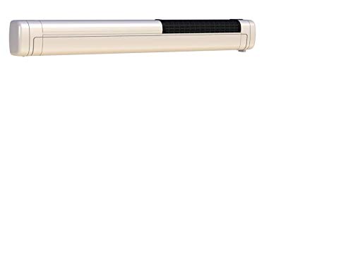 Sol-Lux 96" Home Window Awning, Signal White Case - Cream Fabric