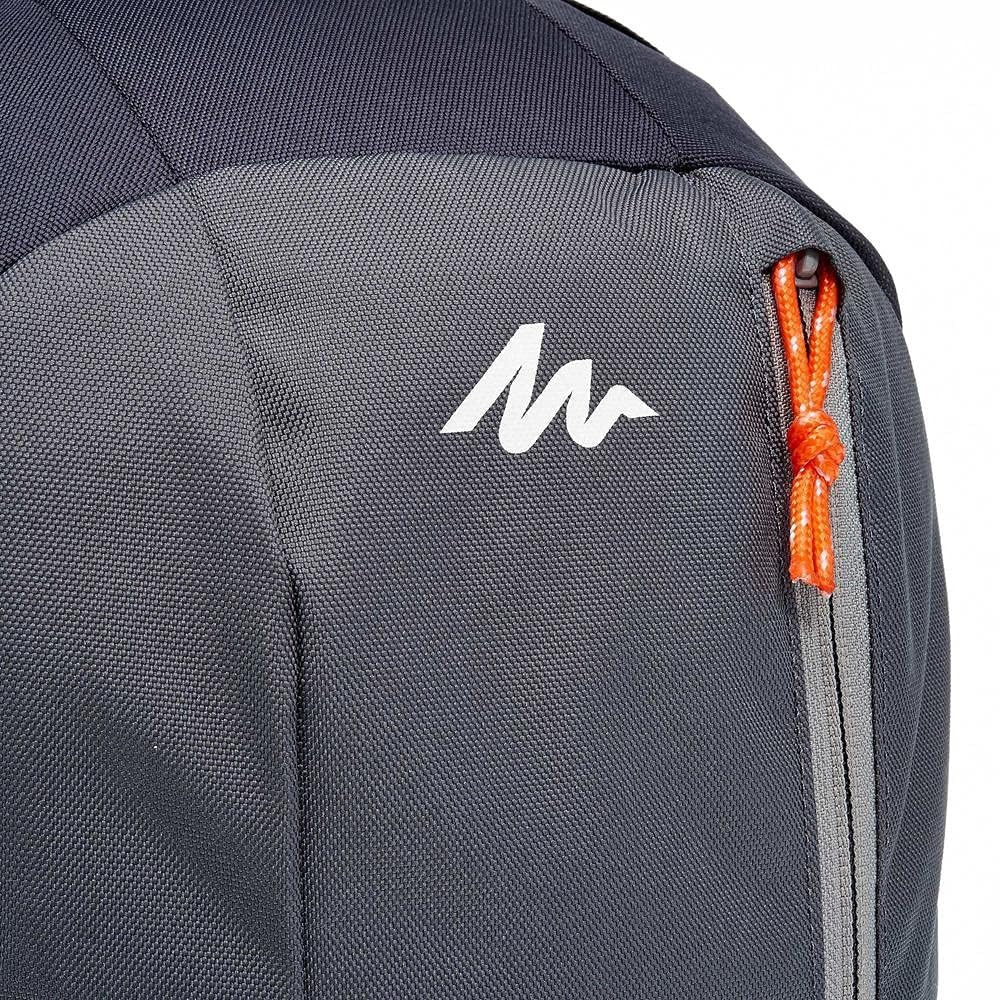QUECHUA NH100 20L HIKING BACKPACK - BLACK/GREY