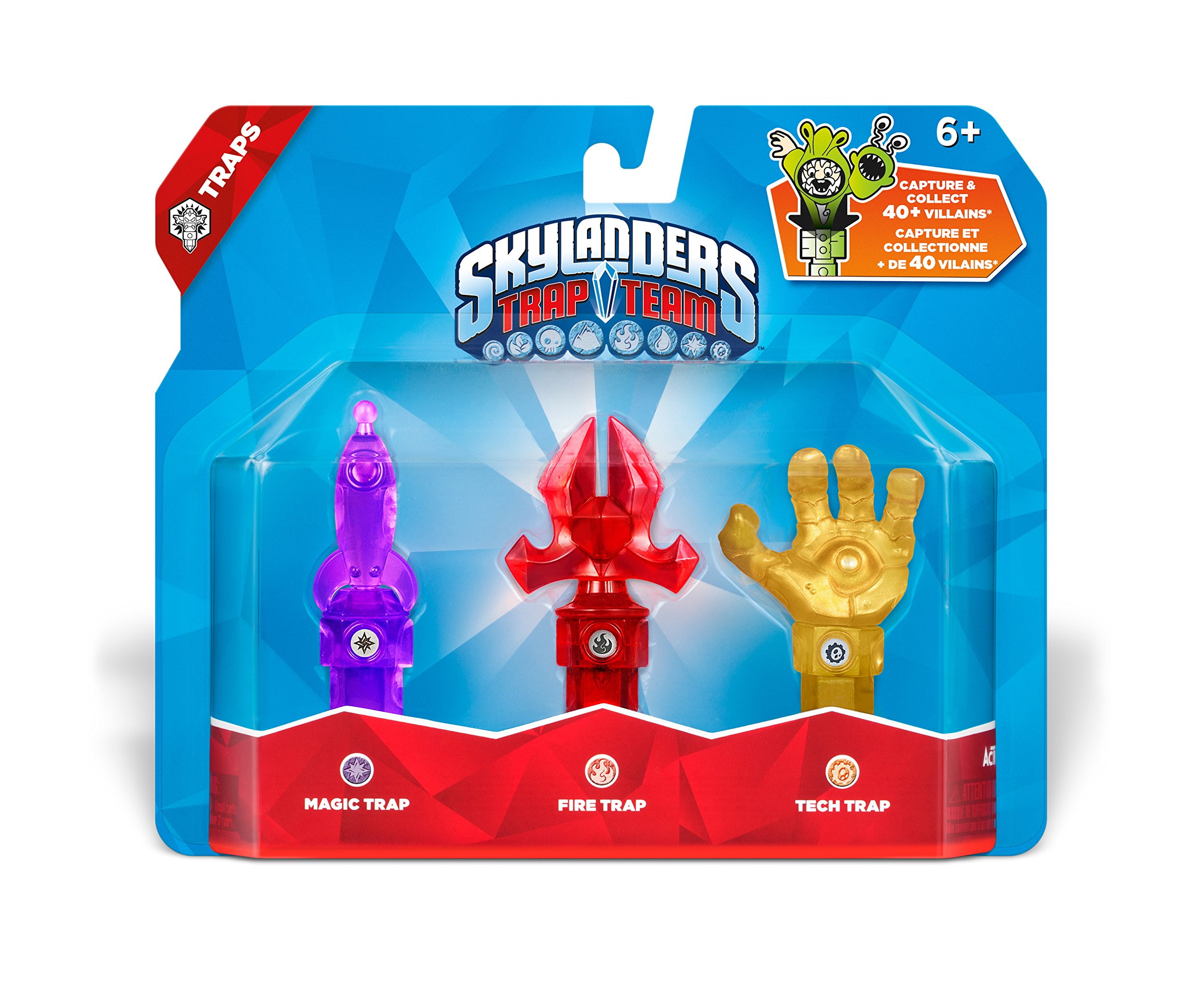 Skylanders Trap Team: Triple Trap Pack: Magic, Fire, Tech