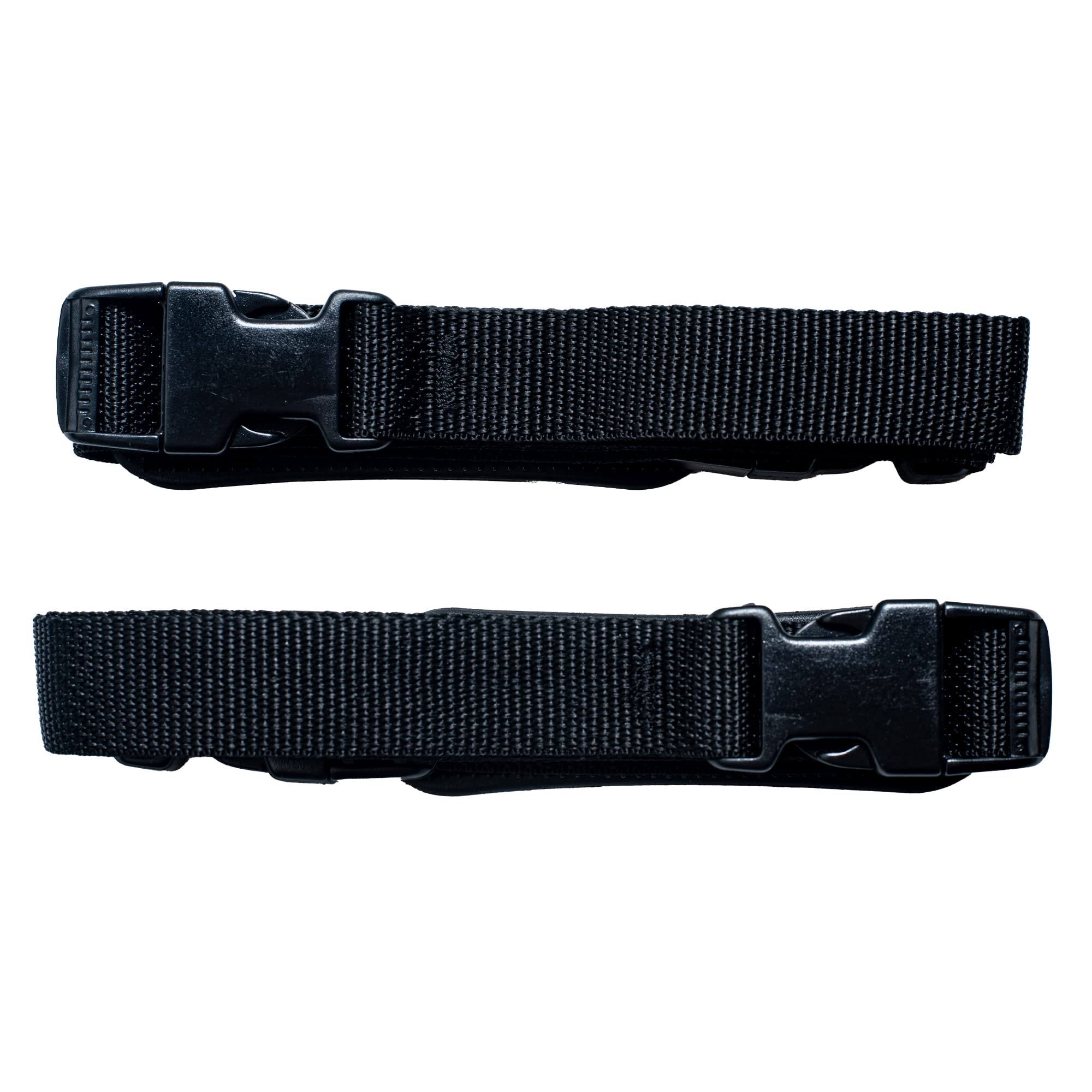 SGT KNOTS Folding Chair Strap - 2Pack - Universal Easy to Use Snap N Carry Strap for Beaches, Camping Trips, Backpacking & Picnics (Black)