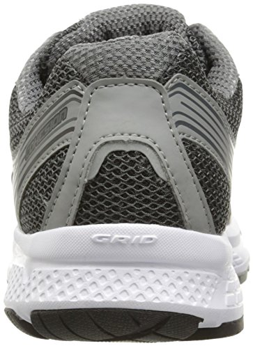 Saucony Men's Cohesion 10 Running Shoe, Grey/Silver, 10