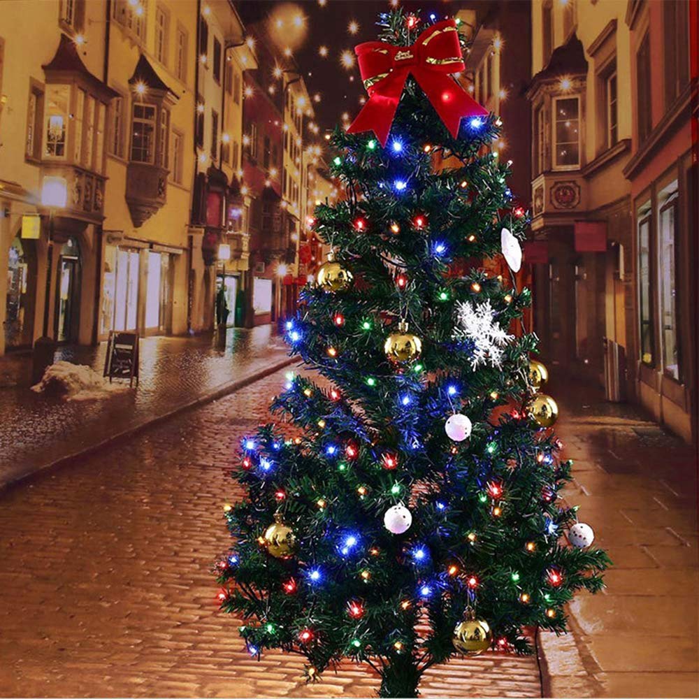 Solar String Lights Christmas Lights 72ft 22m 200 LED Solar Powered Starry Lighting Waterproof Outdoor String Lights for Indoor Gardens Xmas Tree Homes Wedding Party Decor