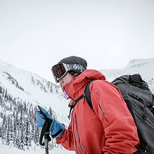 Zeal Optics Lookout RLs + ODT Snow Goggle w/Bonus Lens, Dark Night/Automatic+ RB, Medium Fit