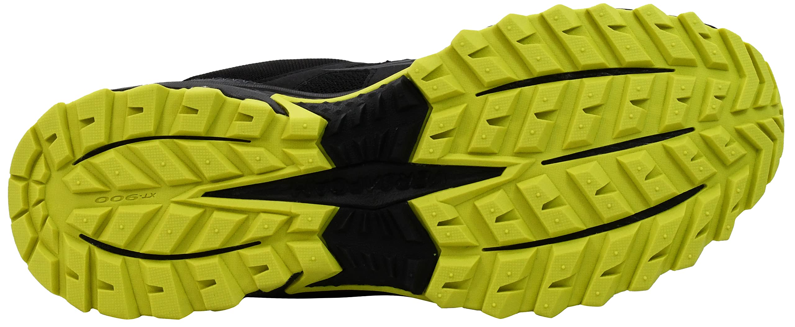 Saucony Men's Excursion Tr14 Black/Slime Trail Running Shoe 10.5 M US