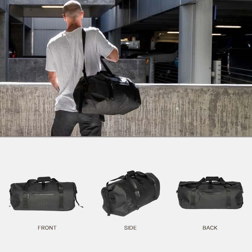 SLNT Faraday Dry Duffle Bag with Silent Pocket - Military-Grade Waterproof Nylon, Multishield Blocks Wireless Signals, Protects Electronics from Hacking, Spying - Instant Security & Privacy (40 Liter)