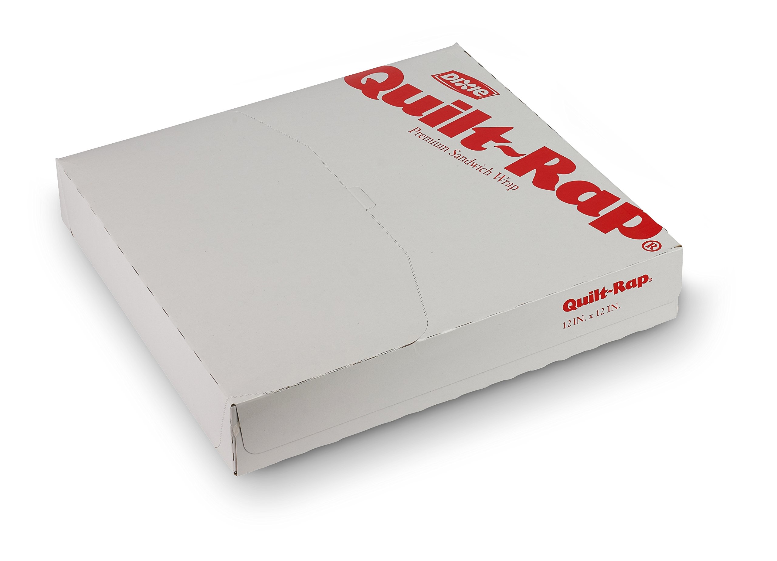 Quik-Rap, LQ1212PL, White, Insulated Sandwich Paper, 12" Length x 12" Width by GP PRO (Georgia-Pacific) (Case of 5 Packs, 500 Per Pack)