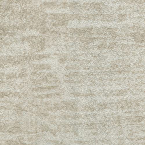Signature Design by Ashley Caretti Contemporary Upholstered Chair and a Half, Beige