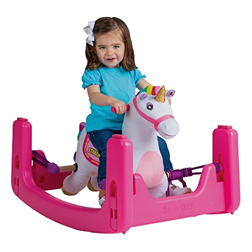 Rockin' Rider Starlight Grow-with-Me Unicorn, Pink