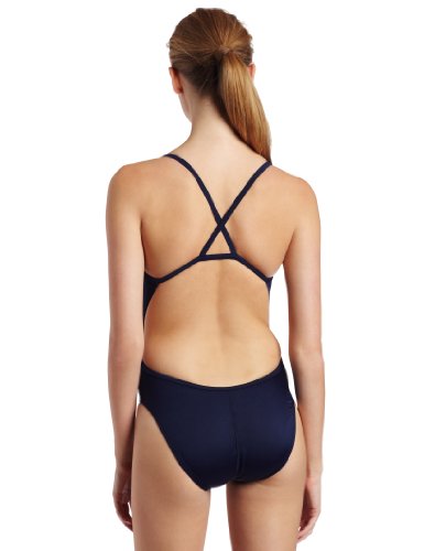 Speedo Women's Race Xtra Life Lycra Super S Back Swimsuit,Navy,26