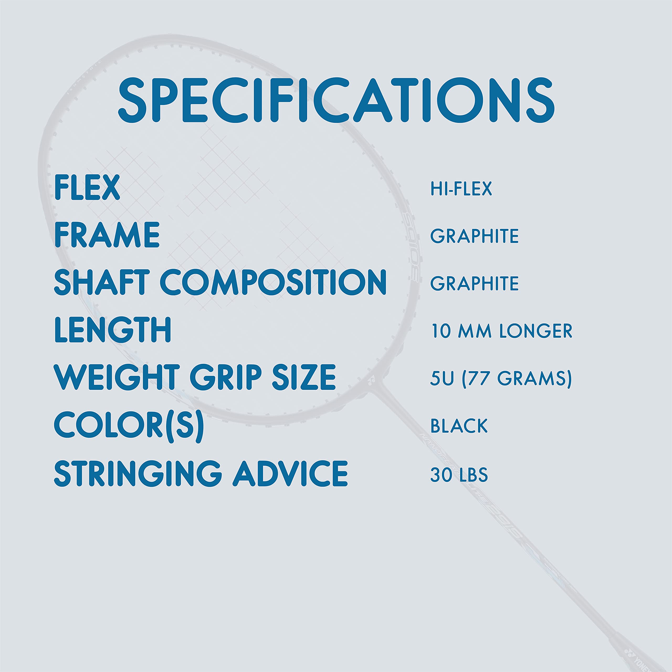 YONEX Badminton Racquet Nanoflare Series (Nanoflare 29i)