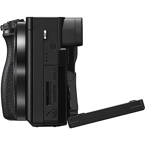Sony a6100 Mirrorless Camera + Sony E PZ 16-50mm f/3.5-5.6 OSS Lens + 2X 64GB Memory + Case + Tripod & More (20pc Bundle)