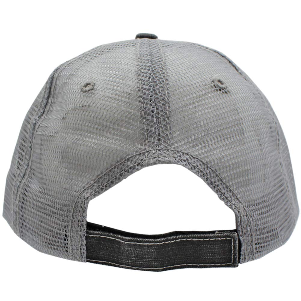 r2n fashions Adopt Dog mom New Embroidered Women's Trucker Hats Caps Black/Grey