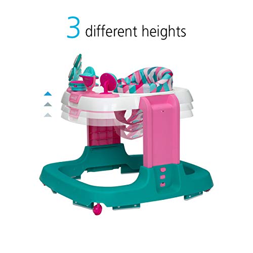 Safety 1st Ready, Set, Walk! DX Developmental Walker,Diamond Blush