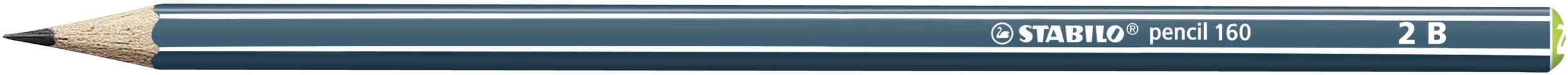 STABILO 160 2B Graphite Pencil - Assorted Colours (Pack of 4)
