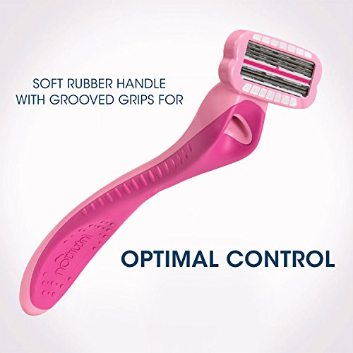 Schick Intuition f.a.b. Razor, Effortless Shaving for Women, 1 Handle and 2 Razor Blade Refills