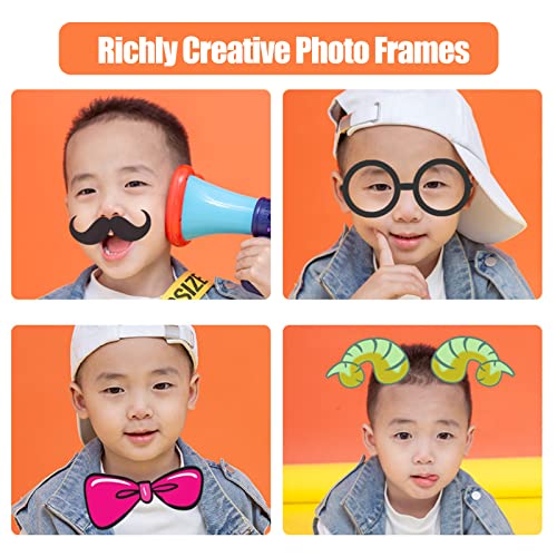 TSYFM Kids Camera for Boys, Dual Lens Kids Selfie Camera, 20MP Digital Video Camera with 2 Inch Screen 32GB Card Shark Silicone Protector, Birthday Gifts for Boys
