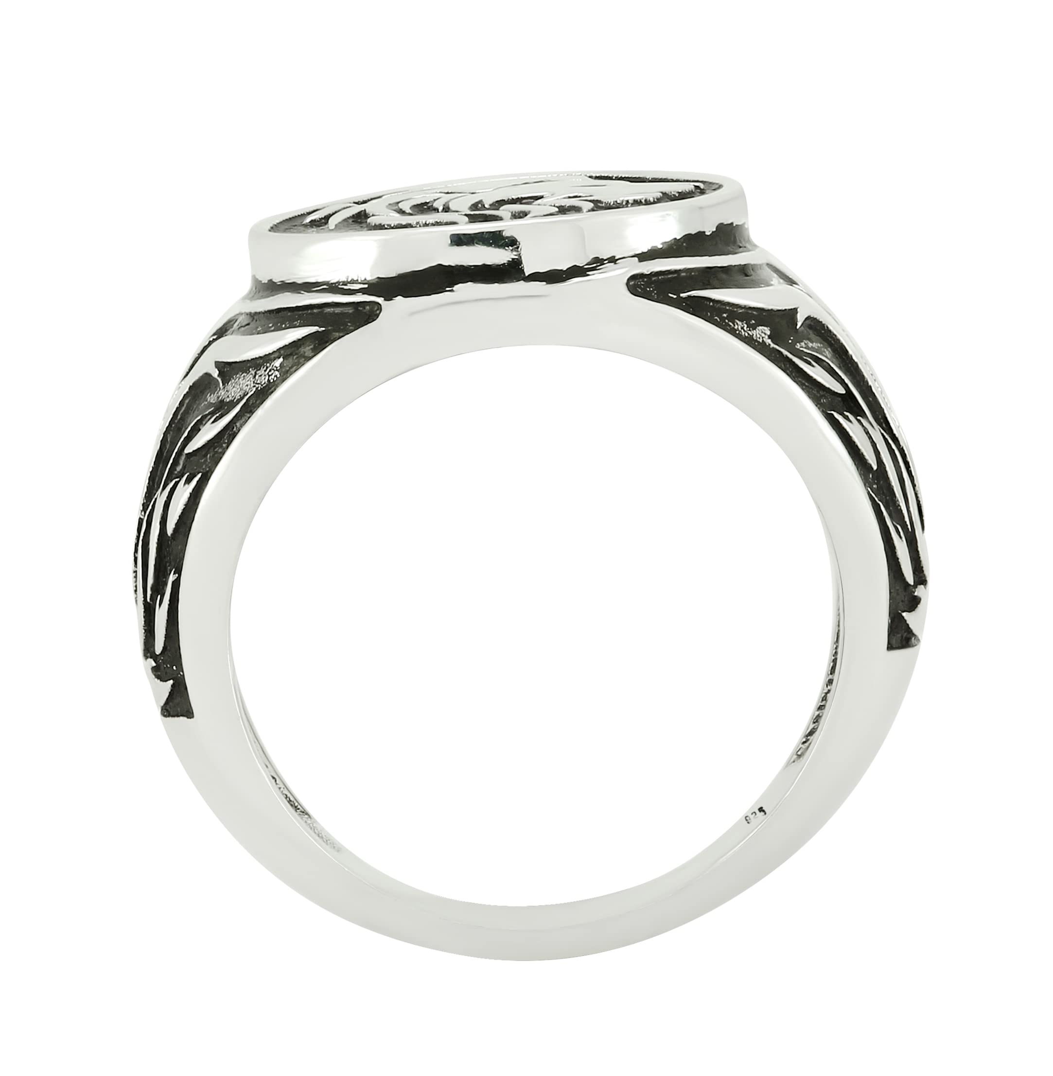 Sterling Silver Ring, Lion Ring Silver, 925 Silver Ring, Ring Size 11 Sterling Silver