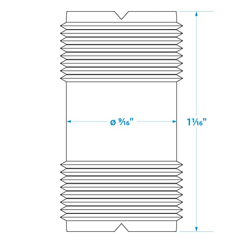 SEACHOICE PL258 DBL Female Connector SCP 19851