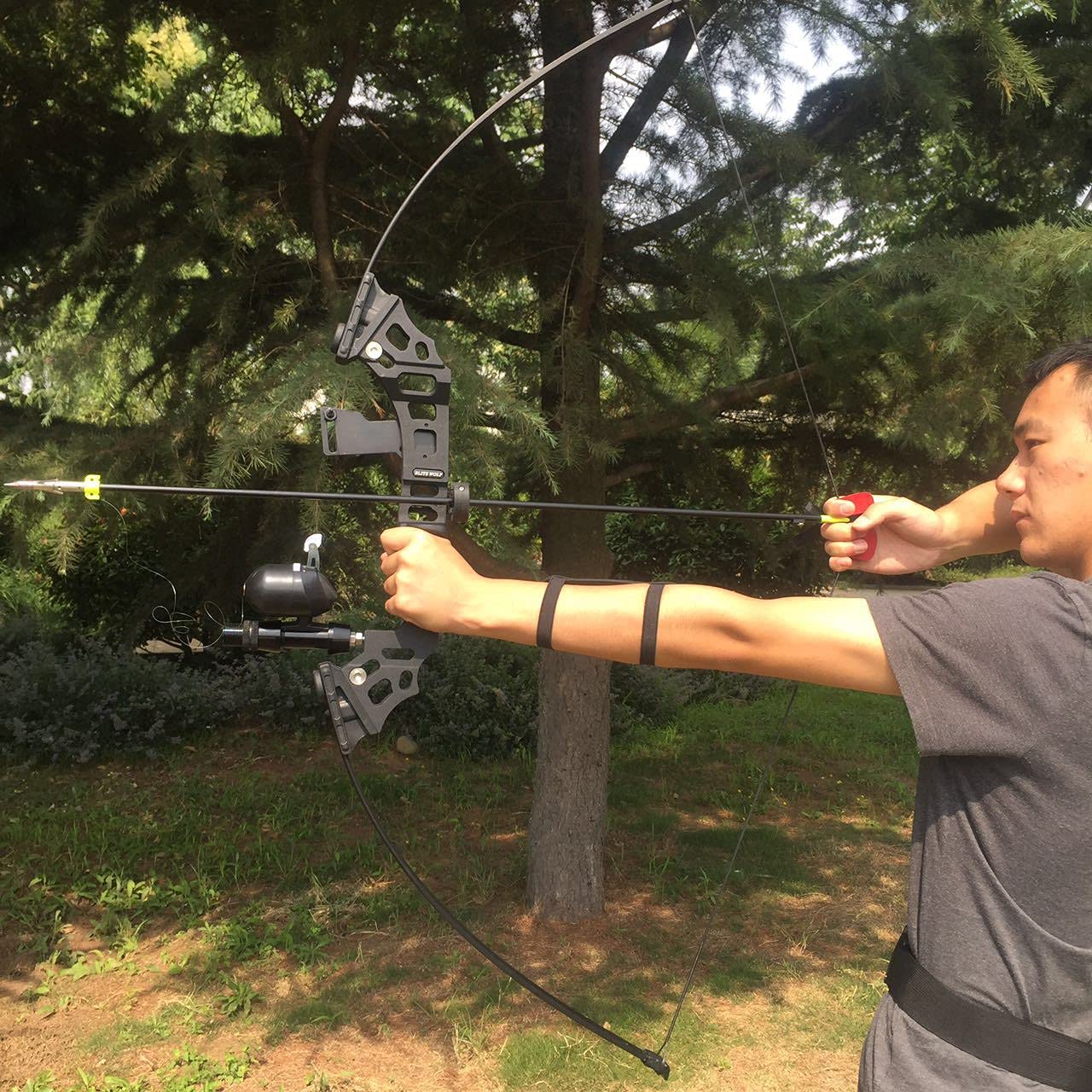 YoouDamy Takedown Recurve Bow and Arrows Set for Adults Metal Riser Longbow Kit Right Hand Straight Bow 51 inch Archery Bow for Beginner Hunting Shooting Practice 30 40 50lb (30lbs)