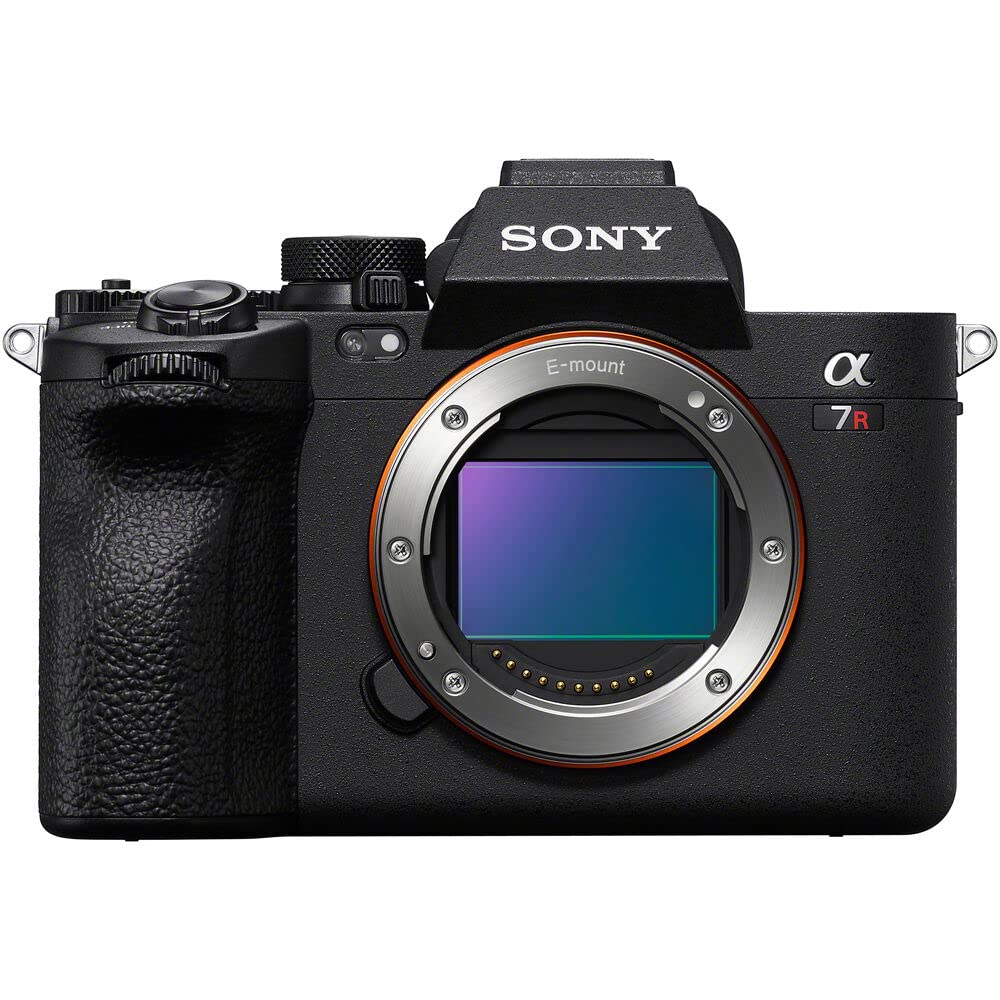 Sony a7R V Mirrorless Camera (ILCE7RM5/B) + 64GB Memory Card + Corel Photo Software + Bag + 2 x NP-FZ100 Compatible Battery + External Charger + Card Reader + LED Light + HDMI Cable + More (Renewed)