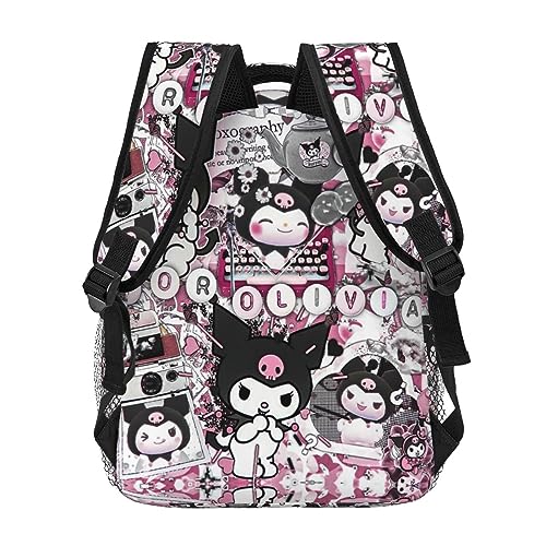 wervot Cartoon Leisure Backpack Travel Hiking Backpack Lightweight Multi-Functional Backpack Adult Backpack Computer Bag