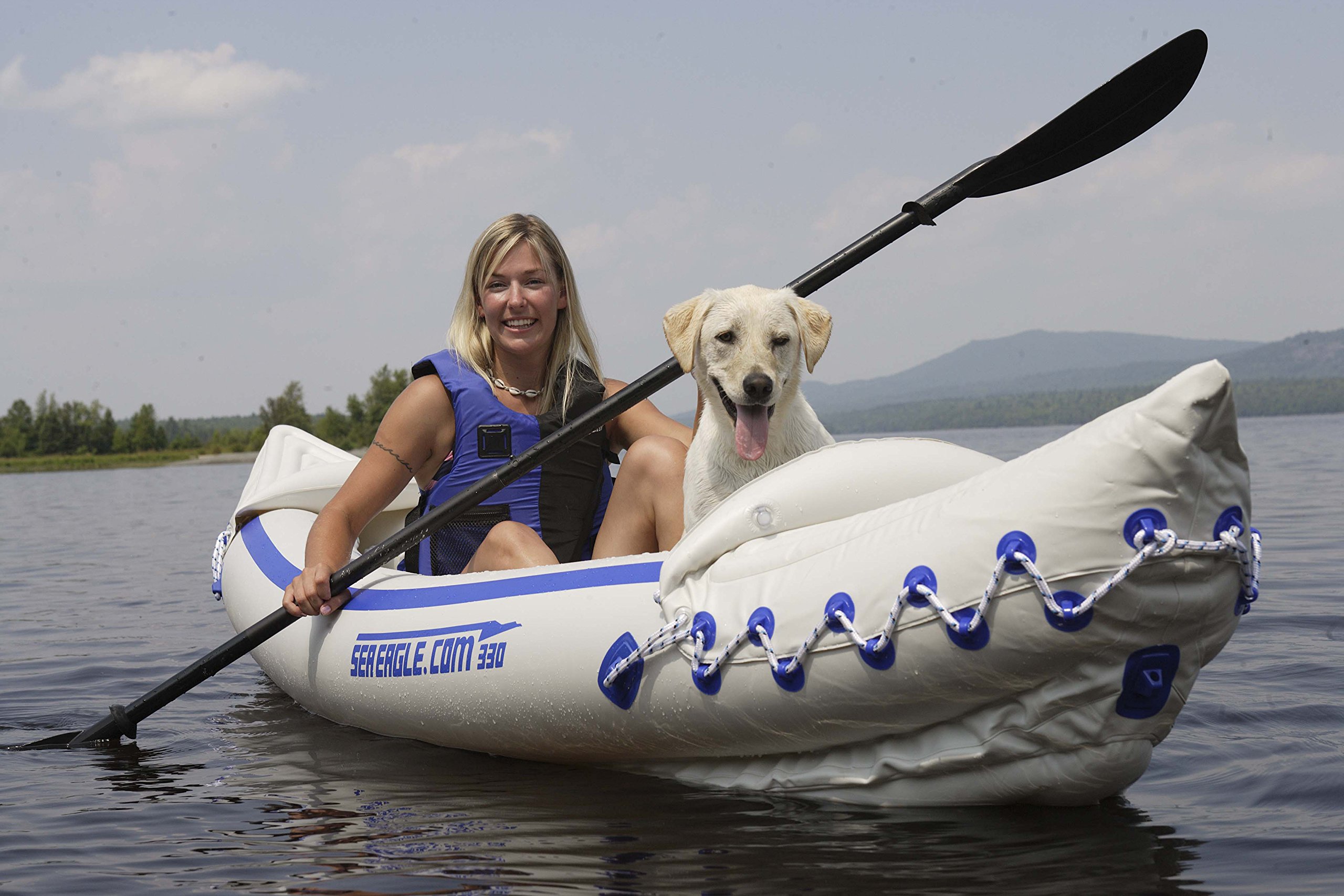 Sea Eagle SE330 Inflatable Sports Kayak Start Up Package