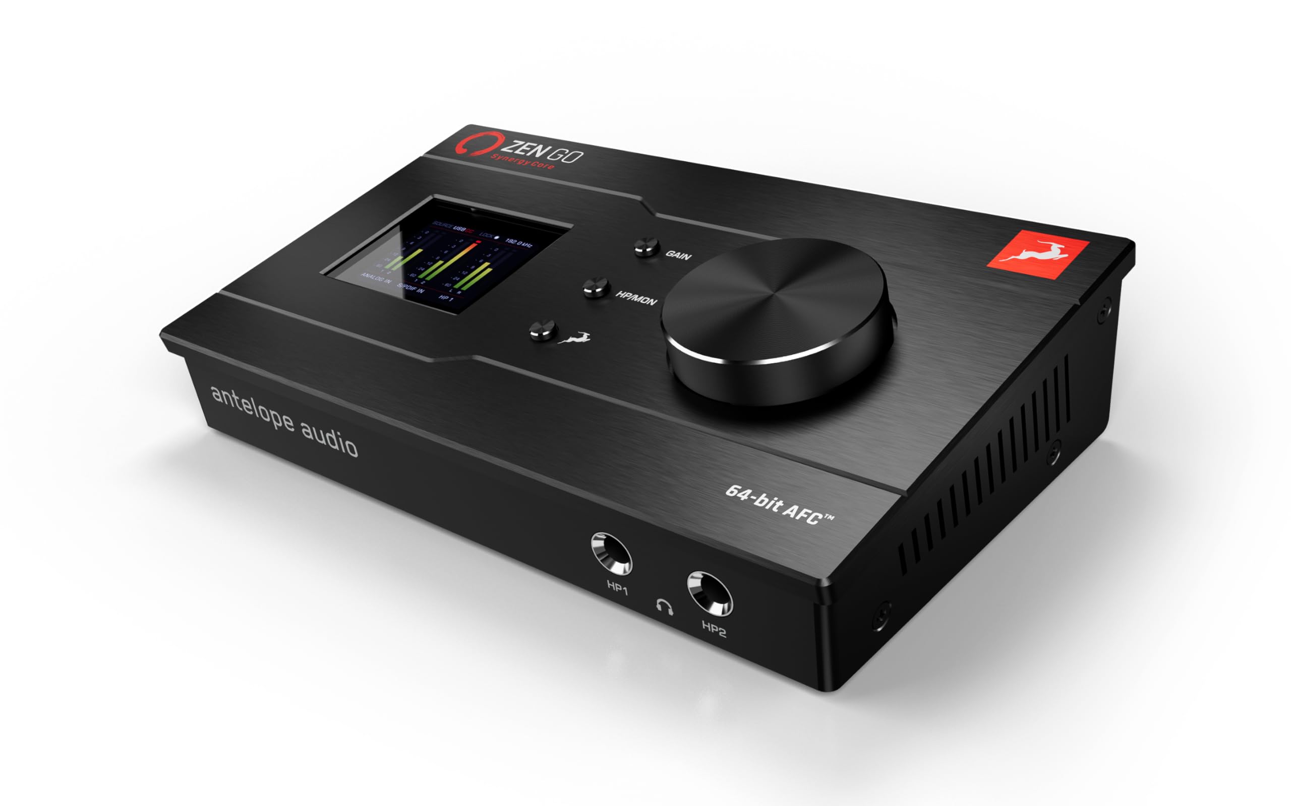 Zen Go Synergy Core, Audio Interface, 4x8 Bus-Powered USB-C Interface For Recording Music, with Onboard Real-Time Audio Recording Effects, USB Connectivity - Antelope Audio