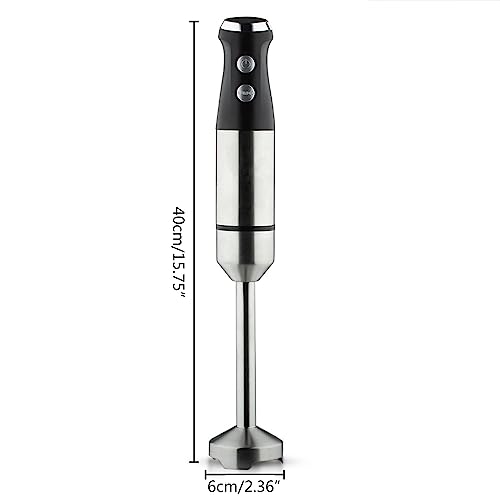 QHHVAIT Hand Blender Stick Blender 1000W 2 Speed Adjustable Immersion Blender with Stainless Steel Blade and Ergonomics Handle