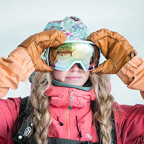 Zeal Optics Hemisphere Snow Goggle, Dark Night/Alchemy Mirror,Medium Fit