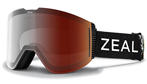 Zeal Optics Lookout RLs + ODT Snow Goggle w/Bonus Lens, John Fellows/Automatic+ GB,Medium Fit