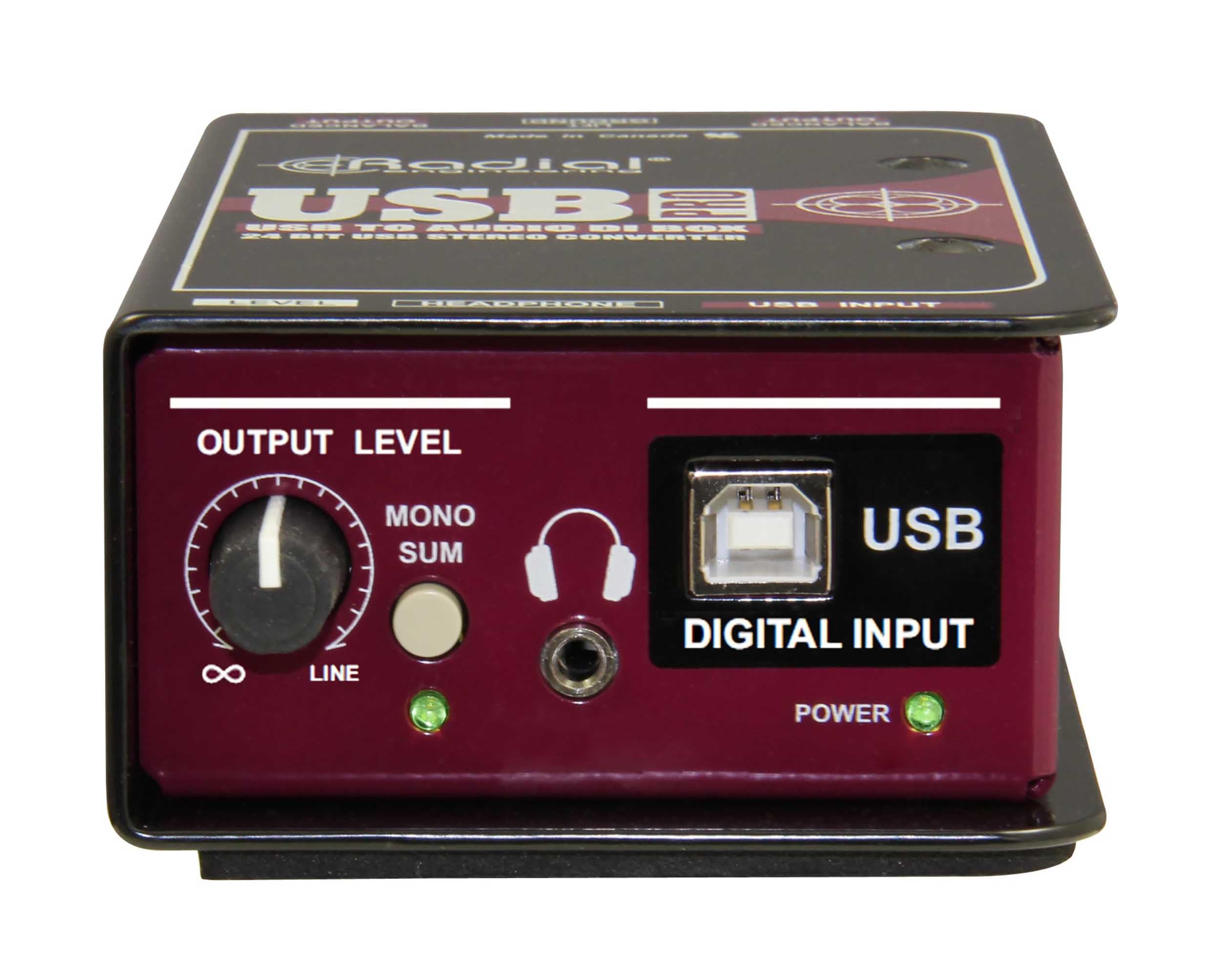 Radial USB-Pro Stereo DI for Laptops