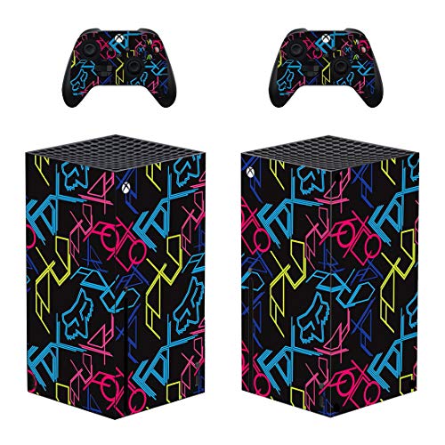X-box-Series-X Console and 2 Controllers Skin Set - Paysage Color โ X-box-Series-X Vinyl (only fit X-box-Series-X )