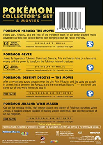 Pokémon 4 Movie Collection