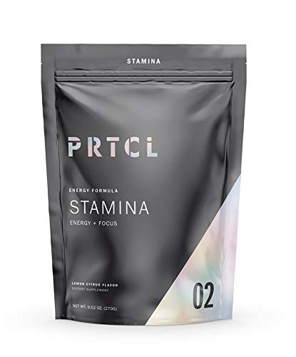Stamina Women's Pre Workout Energy Focus Drink Powder - 30 Servings; 270g Pouch (Lemon Citrus)