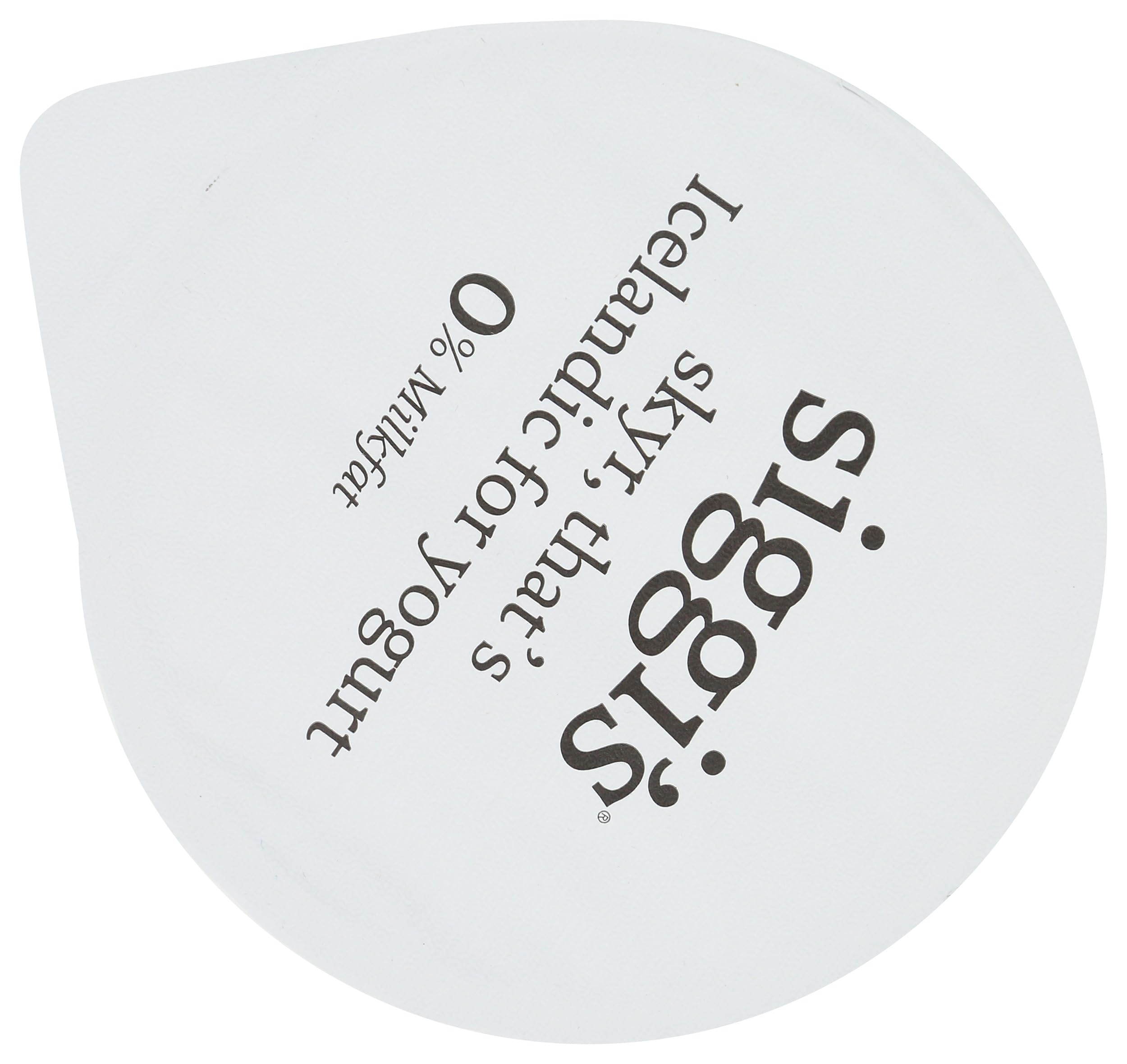 siggi's® Icelandic Strained Nonfat Yogurt, Raspberry, 5.3 oz. Single Serve Cup – Thick, Protein-Rich Yogurt Snack