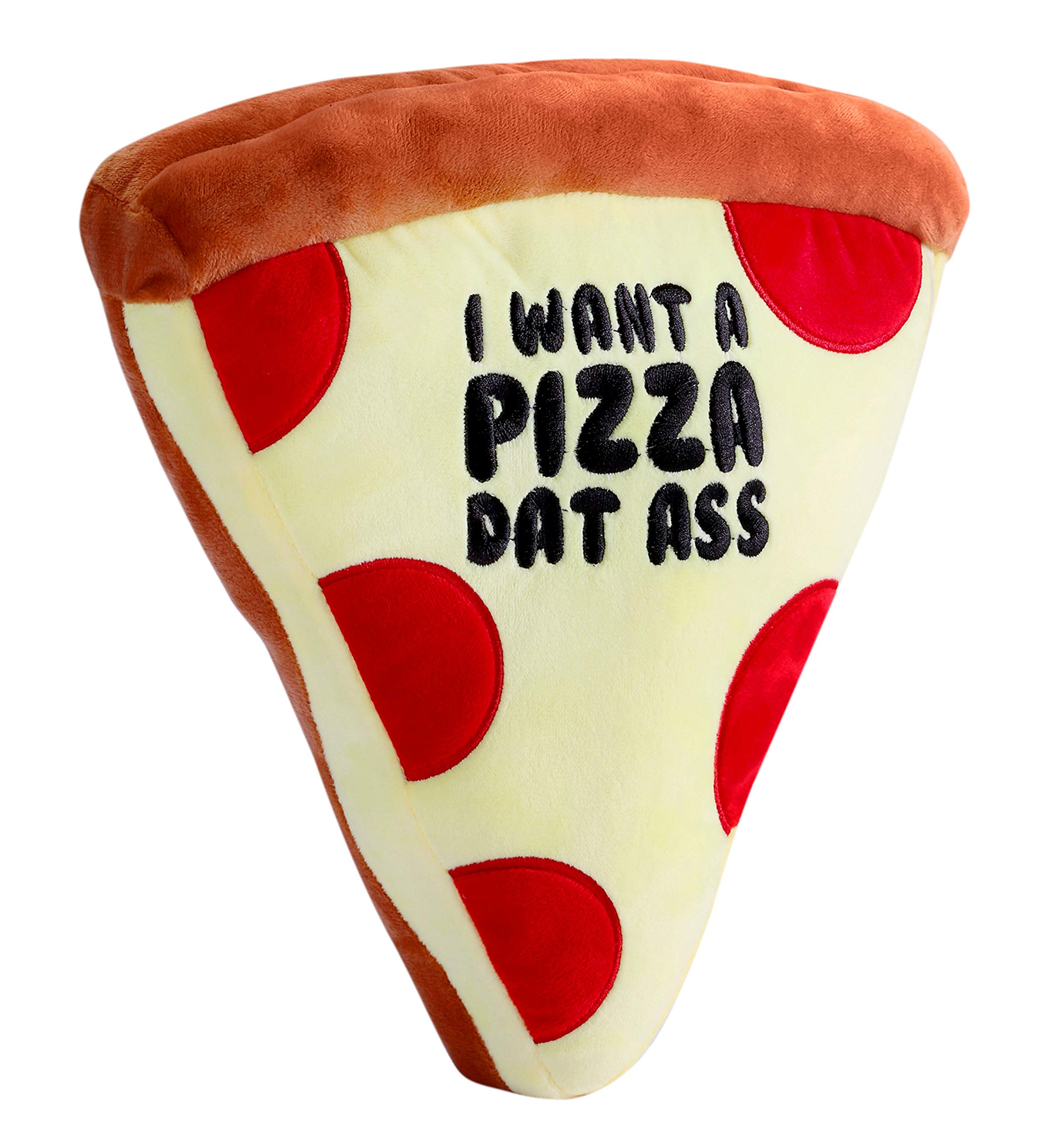Seymour Butz Plush Pizza - Funny Stuffed Animal Valentine for Girlfriend, Boyfriend, Husband or Wife